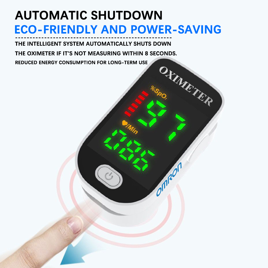 Omron original mini oximeter OLED fingertip blood oxygen pulse monitor ...