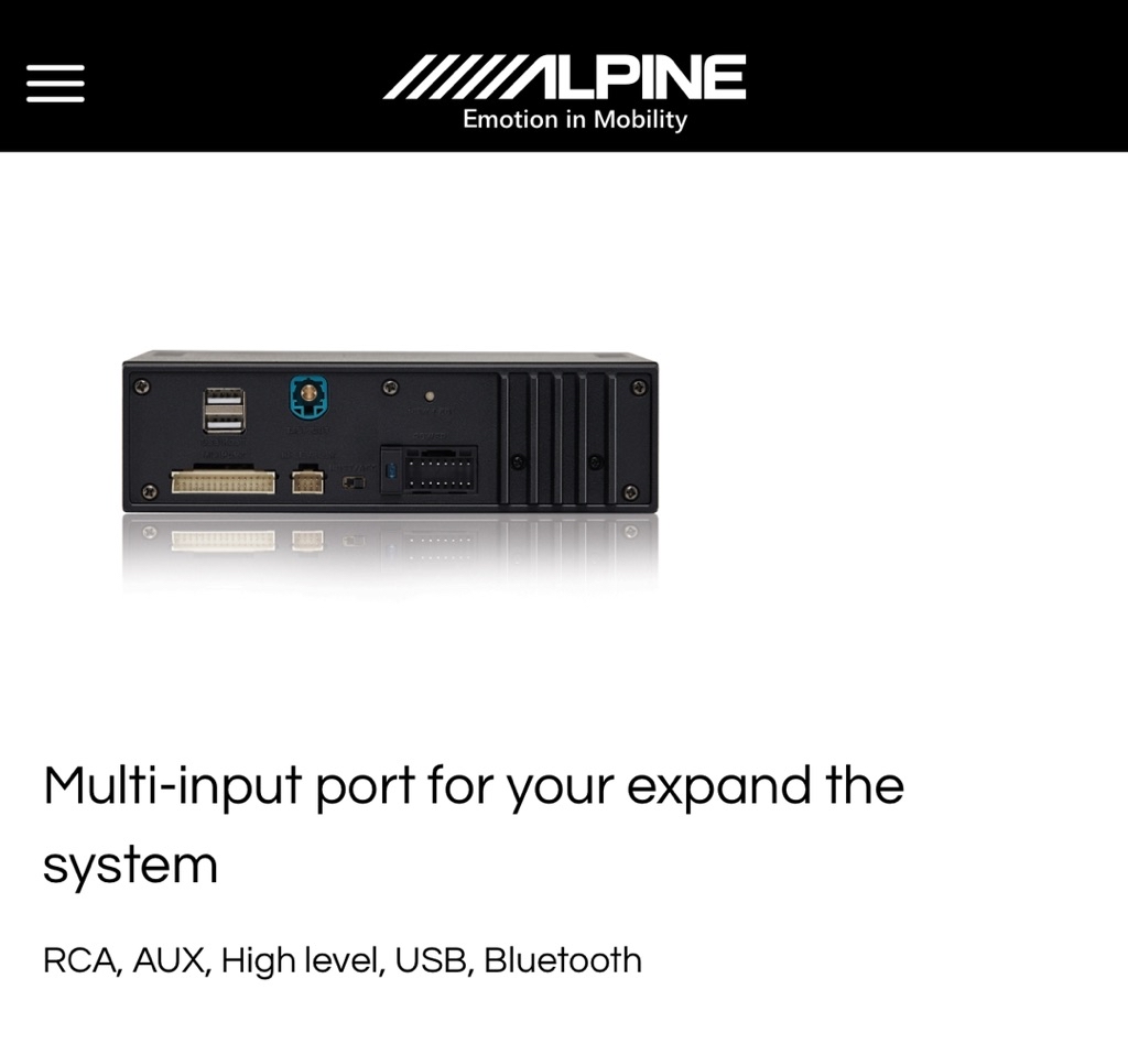 Alpine DSP UTX-M08S High Sound Quality ( HI-RES ) Upgraded Car Audio ...