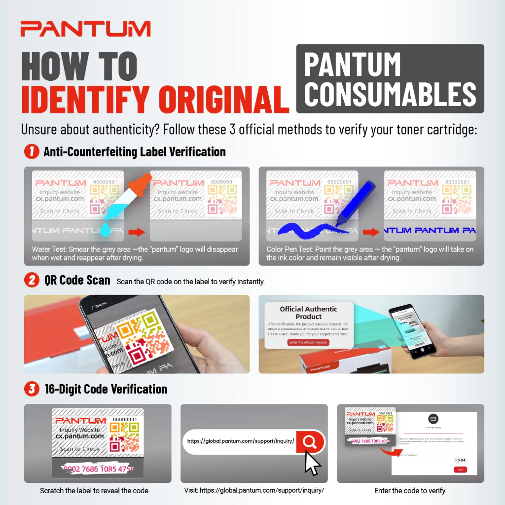 Pantum NT-C216B | PC-216 Toner - 1600pages Genuine Original Toner ...