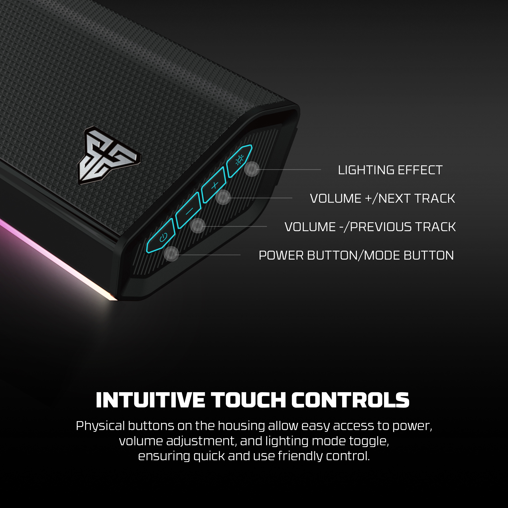 FANTECH BS162 GROOVE BAR PRO PORTABLE GAMING SPEAKER | Shopee Malaysia