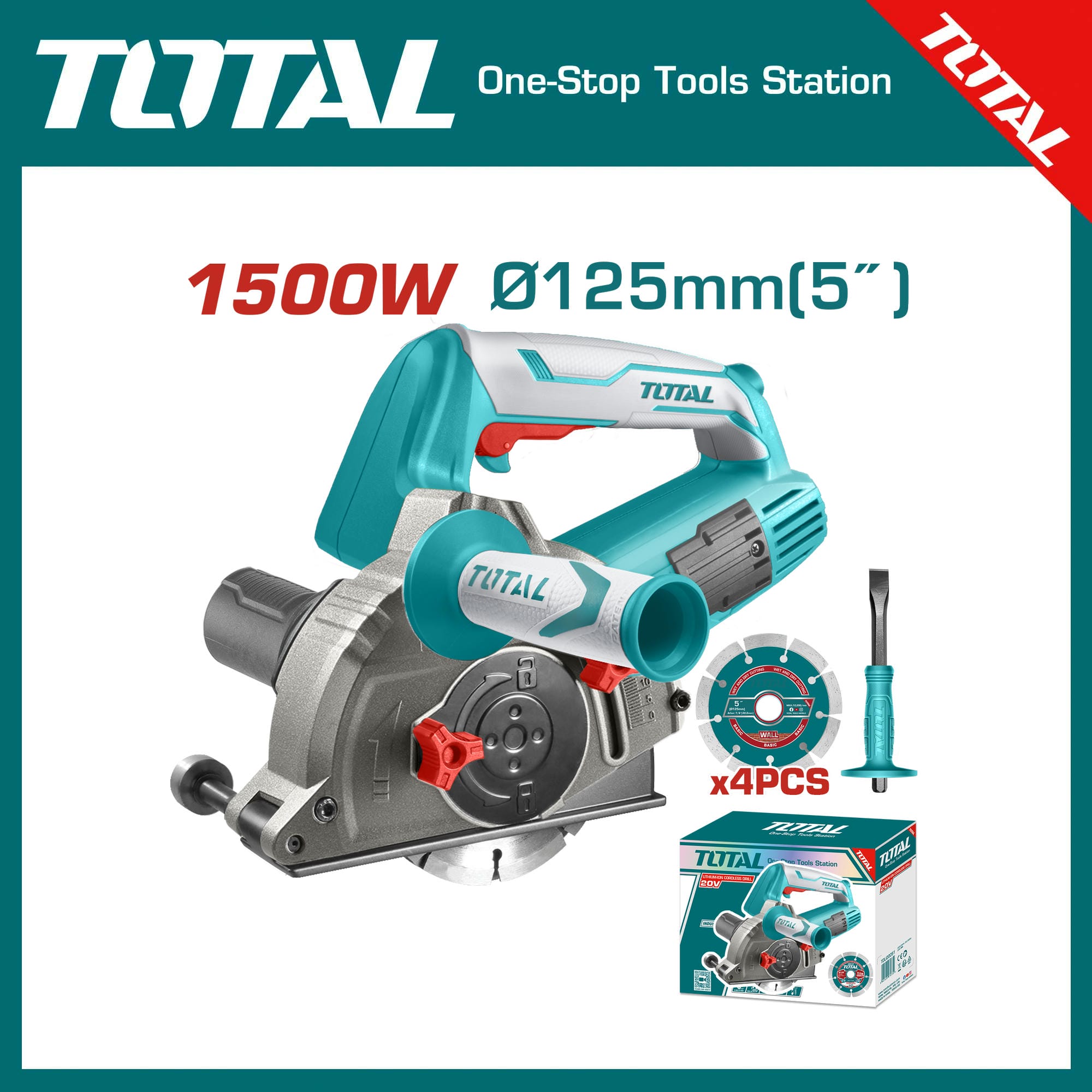TOTAL Wall chaser TWLC1256 | Shopee Malaysia