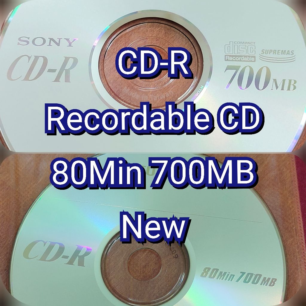 CD-R Recordable Compact Disc CD 80Min 700MB New Cakera Padat Boleh ...