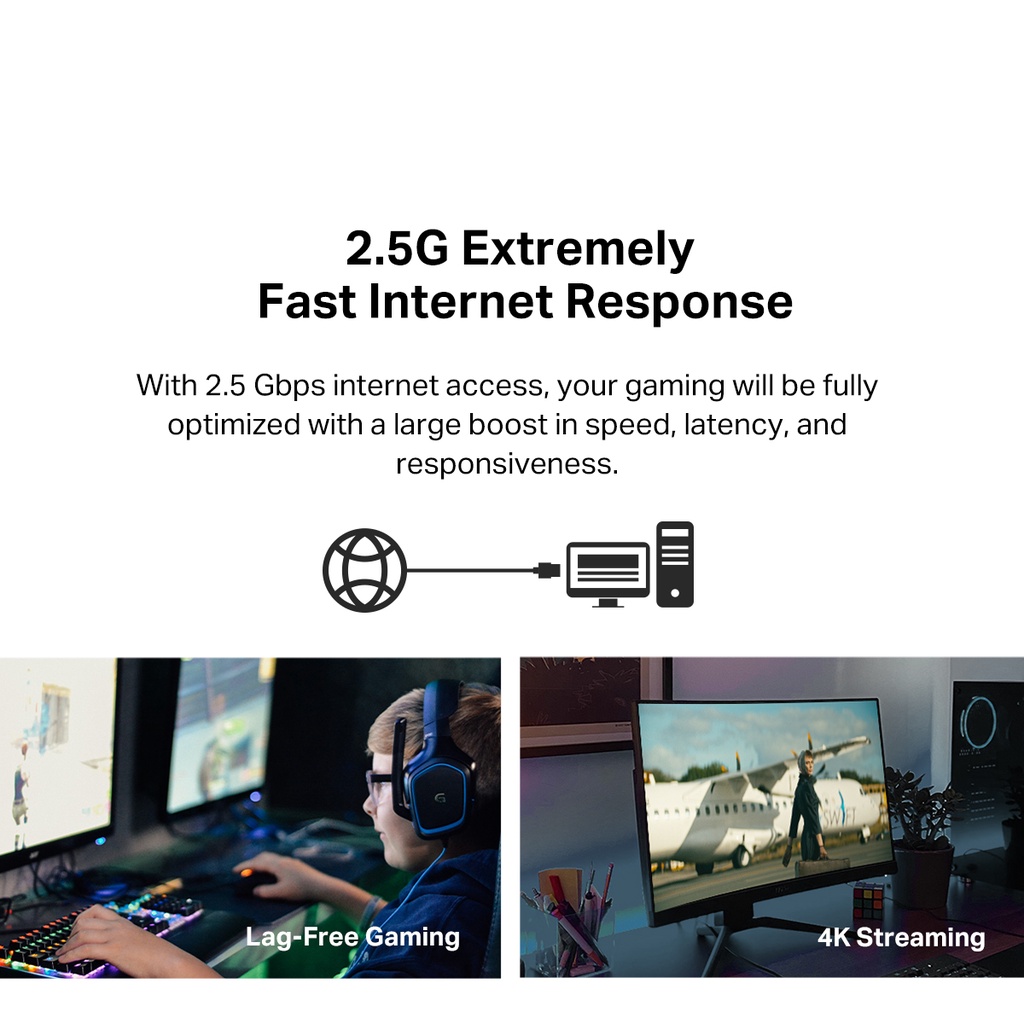 TP-Link TX201 Kad Rangkaian PCIe 2.5 Gigabit (Akses Internet 2.5G/NAS ...