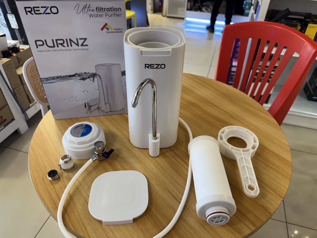 Rezo Purinz Ultra Filtration Water Purifier 4 Stage Water Filtration ...
