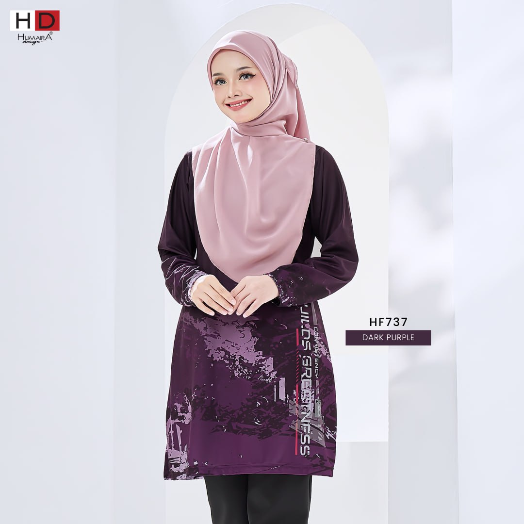 Builds Greatness : T shirt Jersey Wanita Muslimah Microfibre Humaira ...