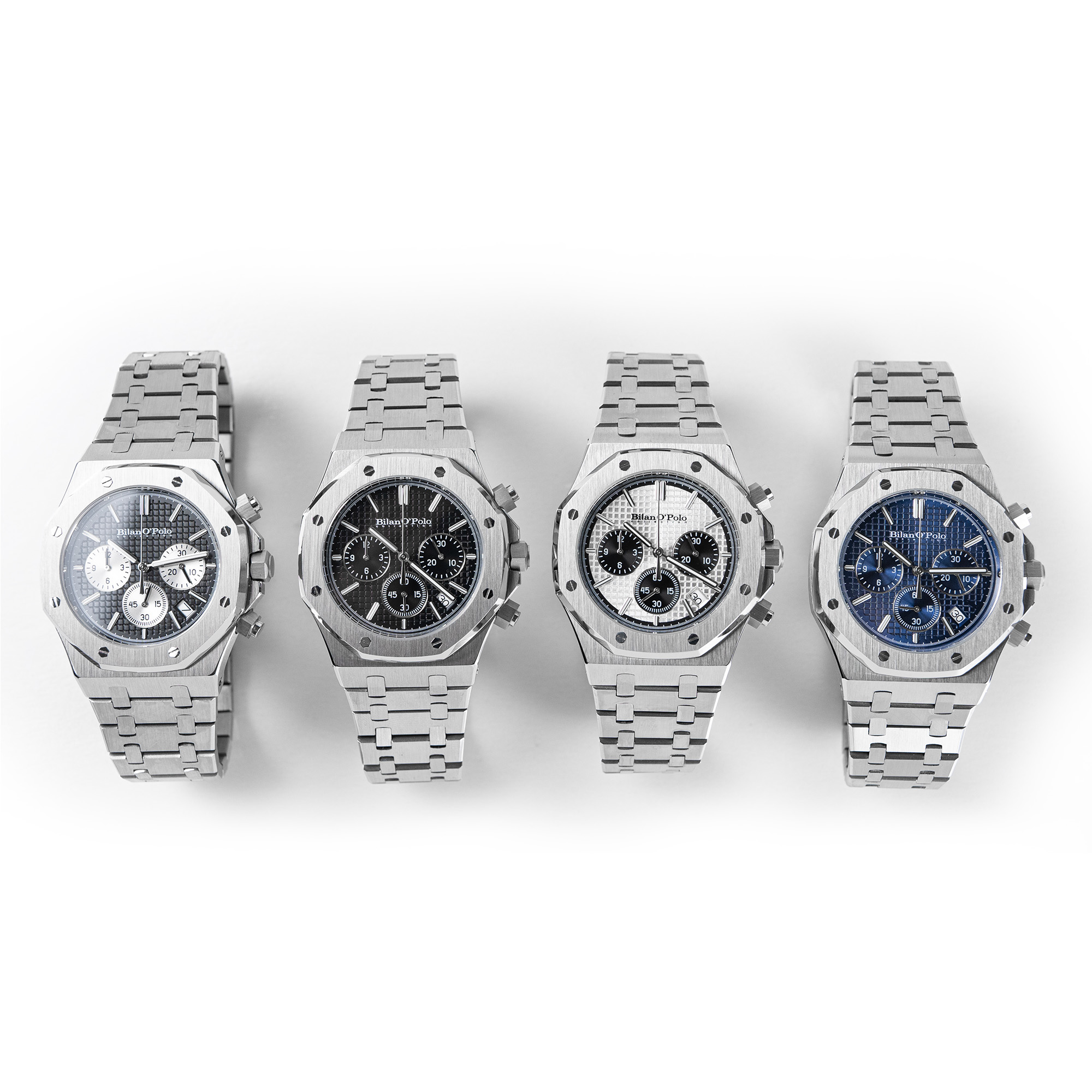 BilanO' Polo Collection Chrono Series Sapphire Crystal Men Watch PC ...