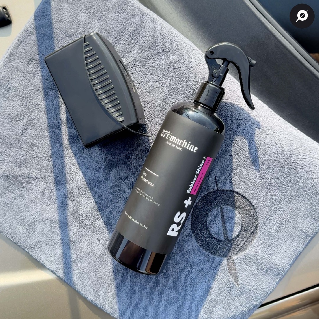RubberShine+ Rubber & Plastic Wax (500ml) Tyre & Trim Gloss Shine UV ...