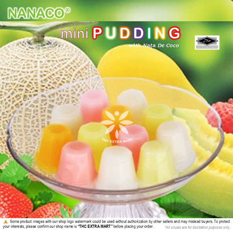 💥Promotion💥 [Thailand] Halal NANACO Assorted Fruity Mini Pudding with ...