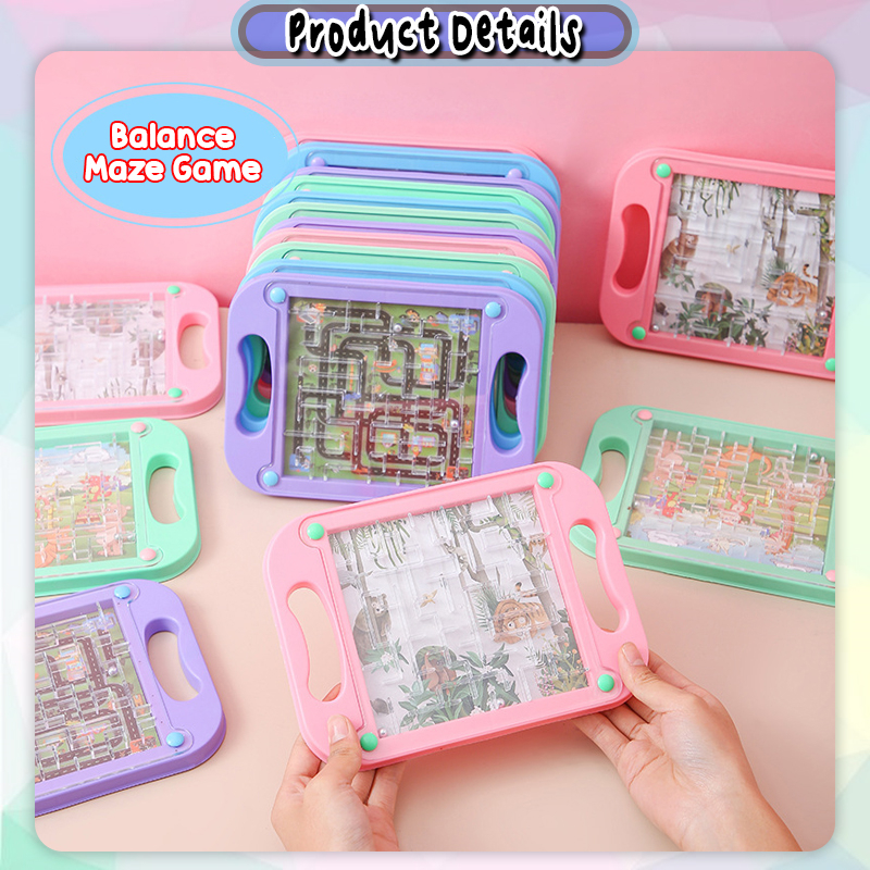 [Choo Choo Toy] Maze Ball Puzzle Maze Toy Classic Toy Mini Goodies For ...