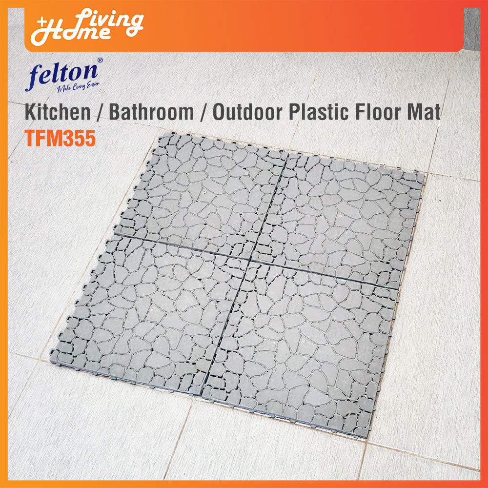 Kitchen Bathroom Outdoor Plastic Anti Slip Floor Mat Felton TFM355 ...