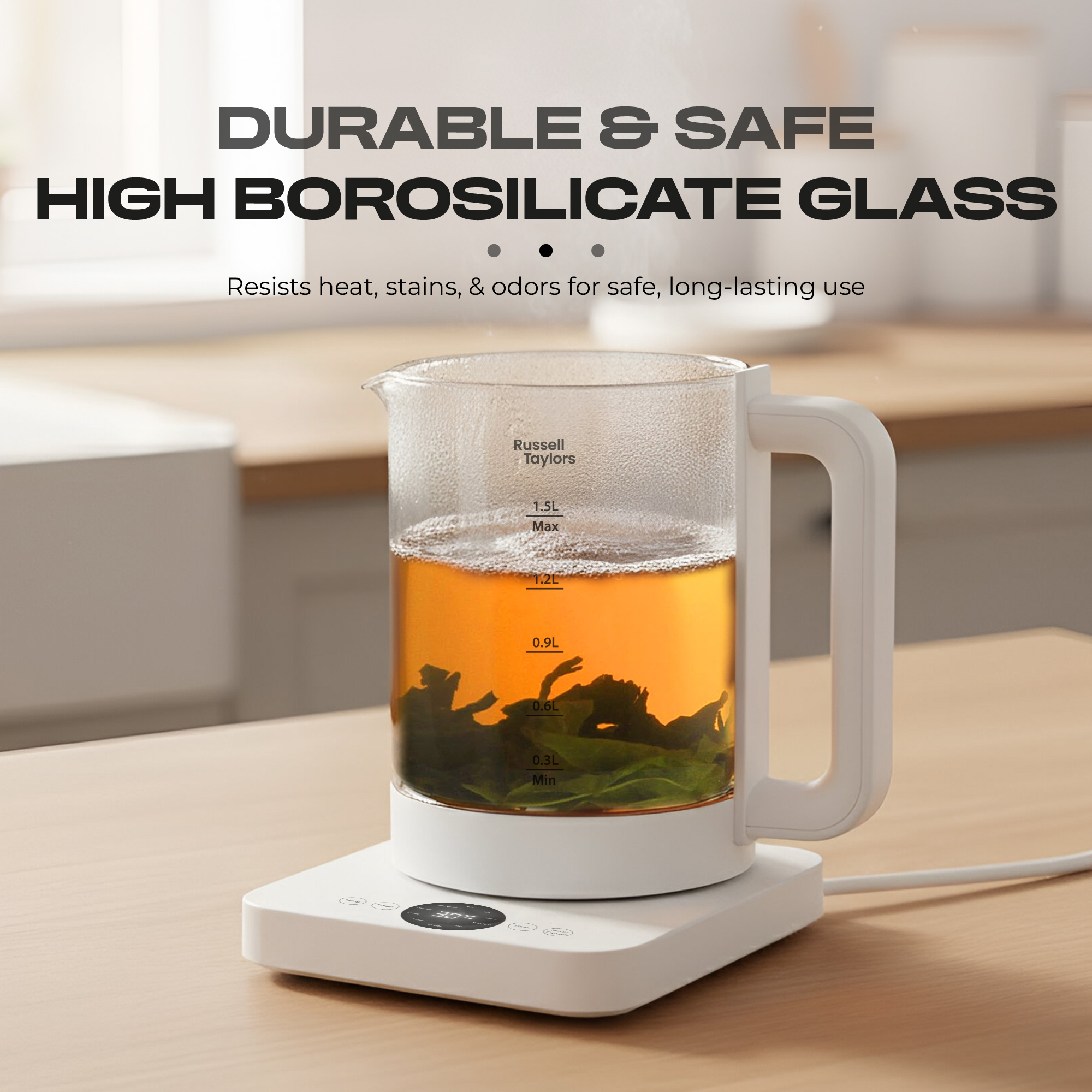 Russell Taylors Multifunctional Glass Health Pot (1.5L) RK5 | Shopee ...