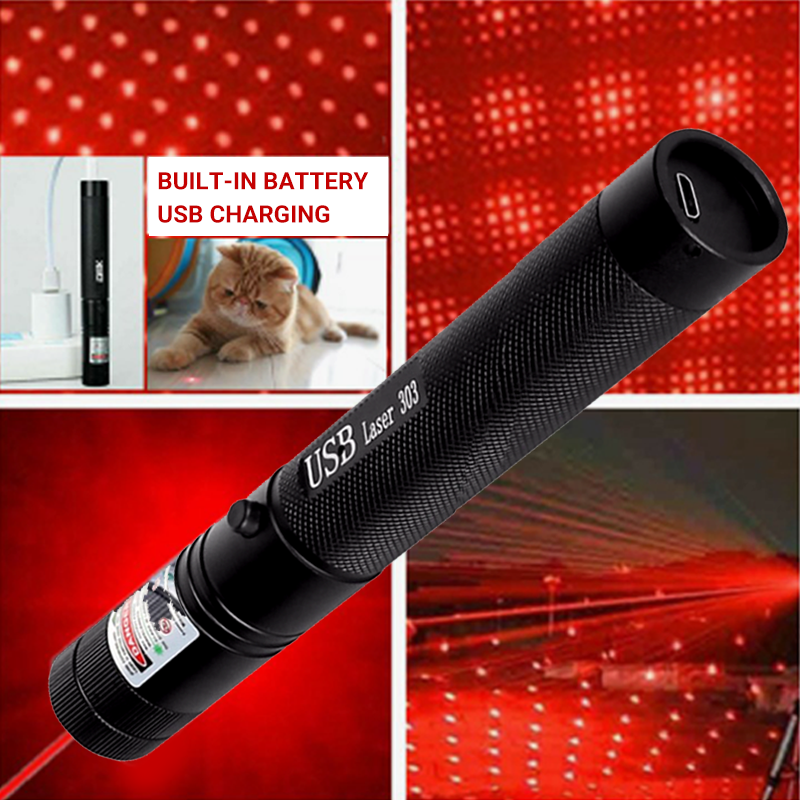 DIY MAX USB Tactical Green Laser Pointer High Power Pen Laser ...