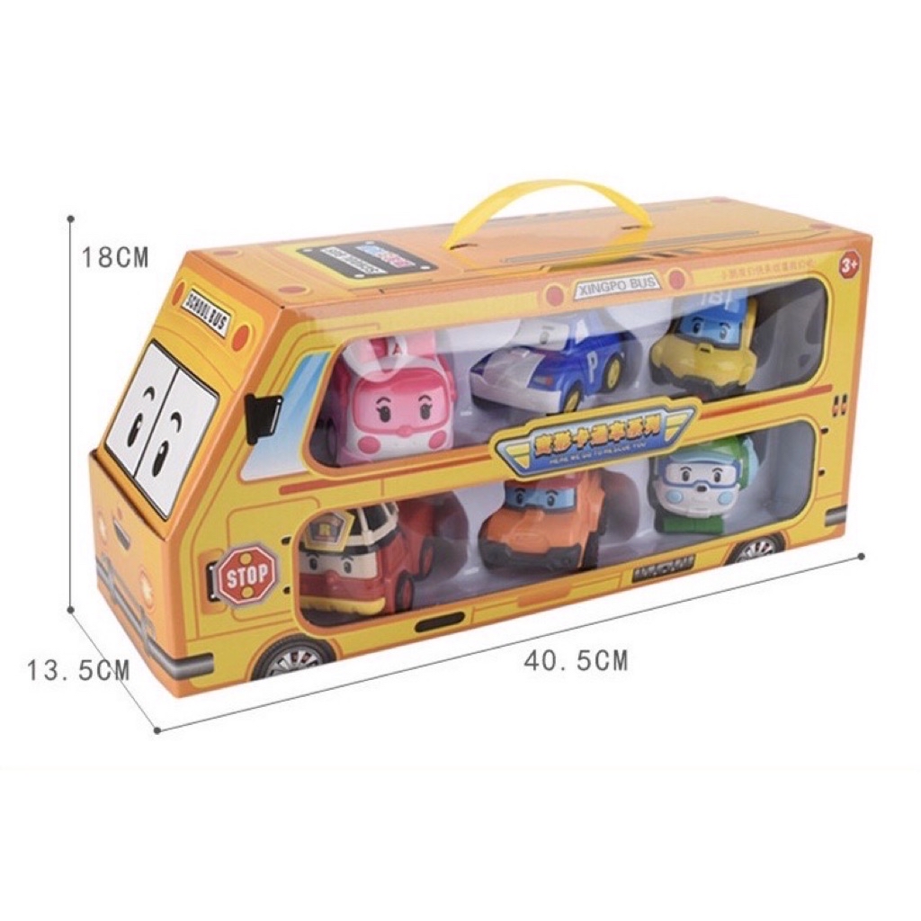 🔥Ready Stock🔥 4in1 & 6in1 Robocar Transformation Robot Car Toys Set ...