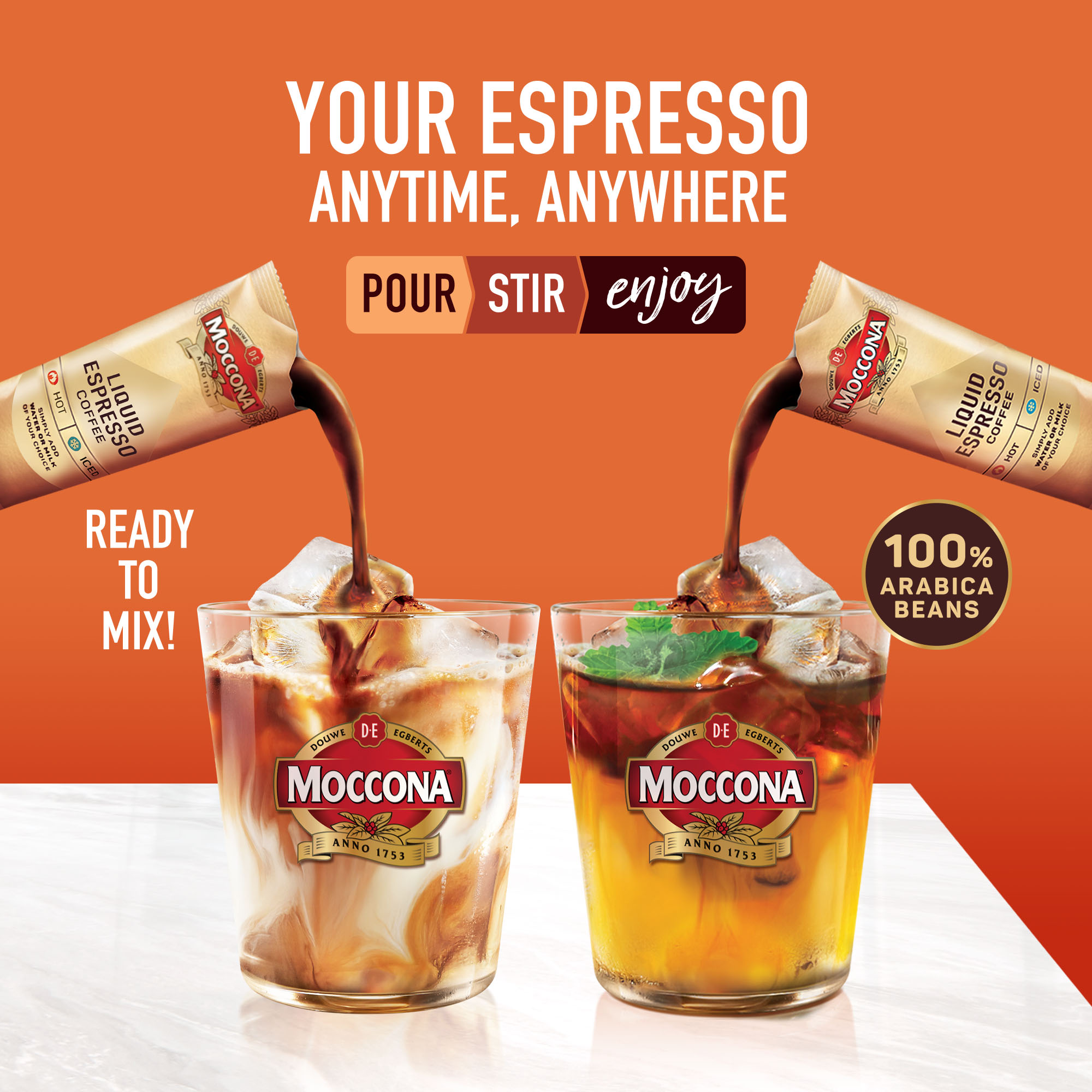 MOCCONA Liquid Espresso Coffee 8 sachets x 20ML [HALAL] | Shopee Malaysia
