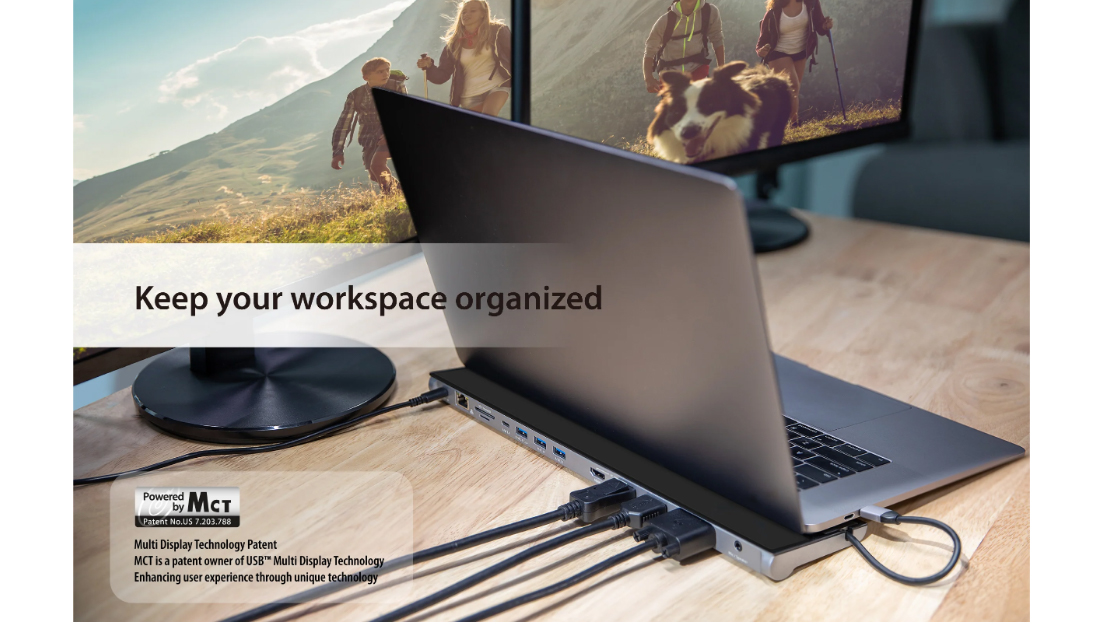 j5 create USB-C™ Triple Display Docking Station with 100W PD Adapter ...