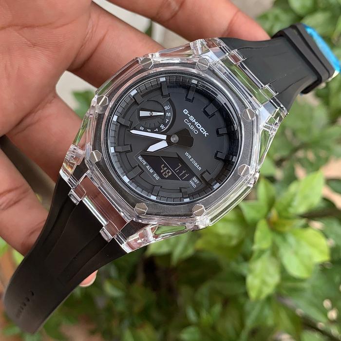 Jam G Shock TMJ GA 2100 Rainbow Jelly Limited Edition Analog-Digital ...