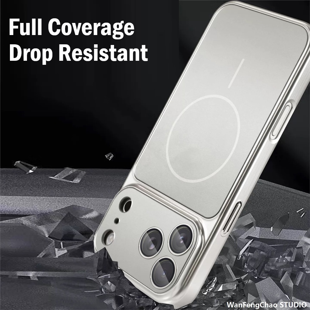 [Change to IP17] Luxury Frosted Matte Magnetic Phone Case for IPhone 17 ...