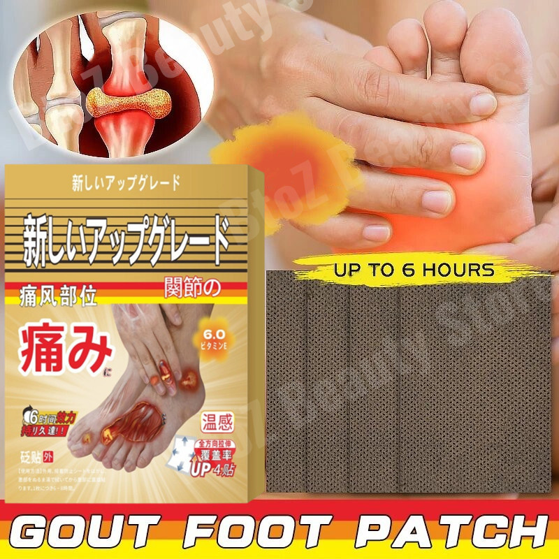 Mitsui Pharmaceutical gout joint dissolved patch Bengkak Sakit Sendi ...