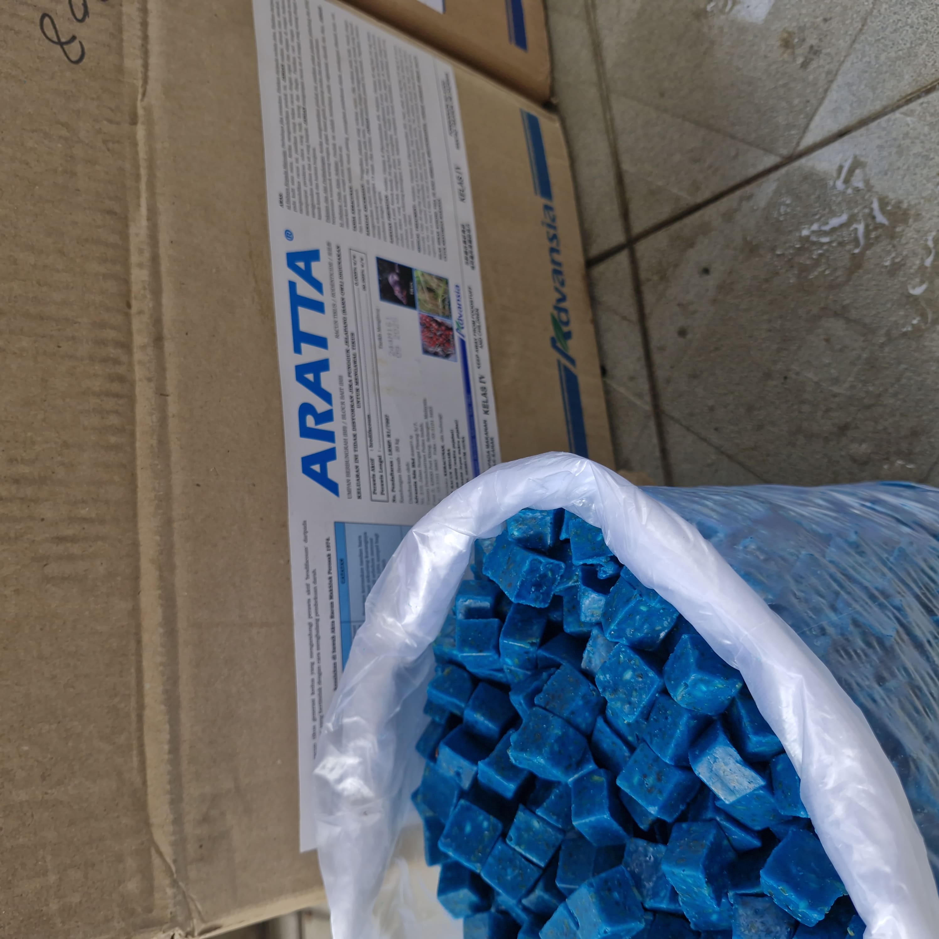 Aratta Advansia Racun Tikus 5KG Bundle Rodenticide Basmi Rat Mouse ...