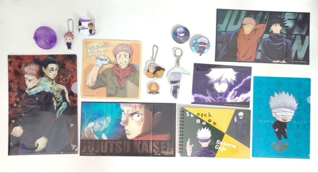 7/11 Jujutsu Kaisen official merch (2/4) Itadori Yuji Gojo Satoru ...