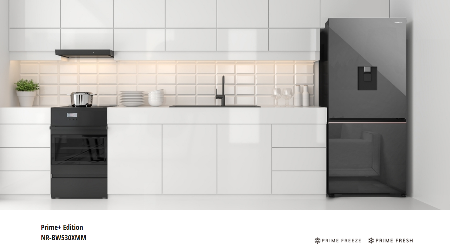 PANASONIC Refrigerator 500L PRIME+ Edition Premium 2 Door Fridge Peti ...