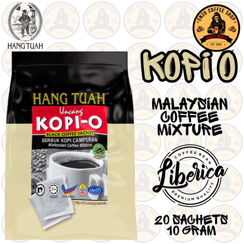 KOPI HANG TUAH UNCANG KOPI O LIBERICA BEAN COFFEE MIXTURE INSTANT DRINK ...