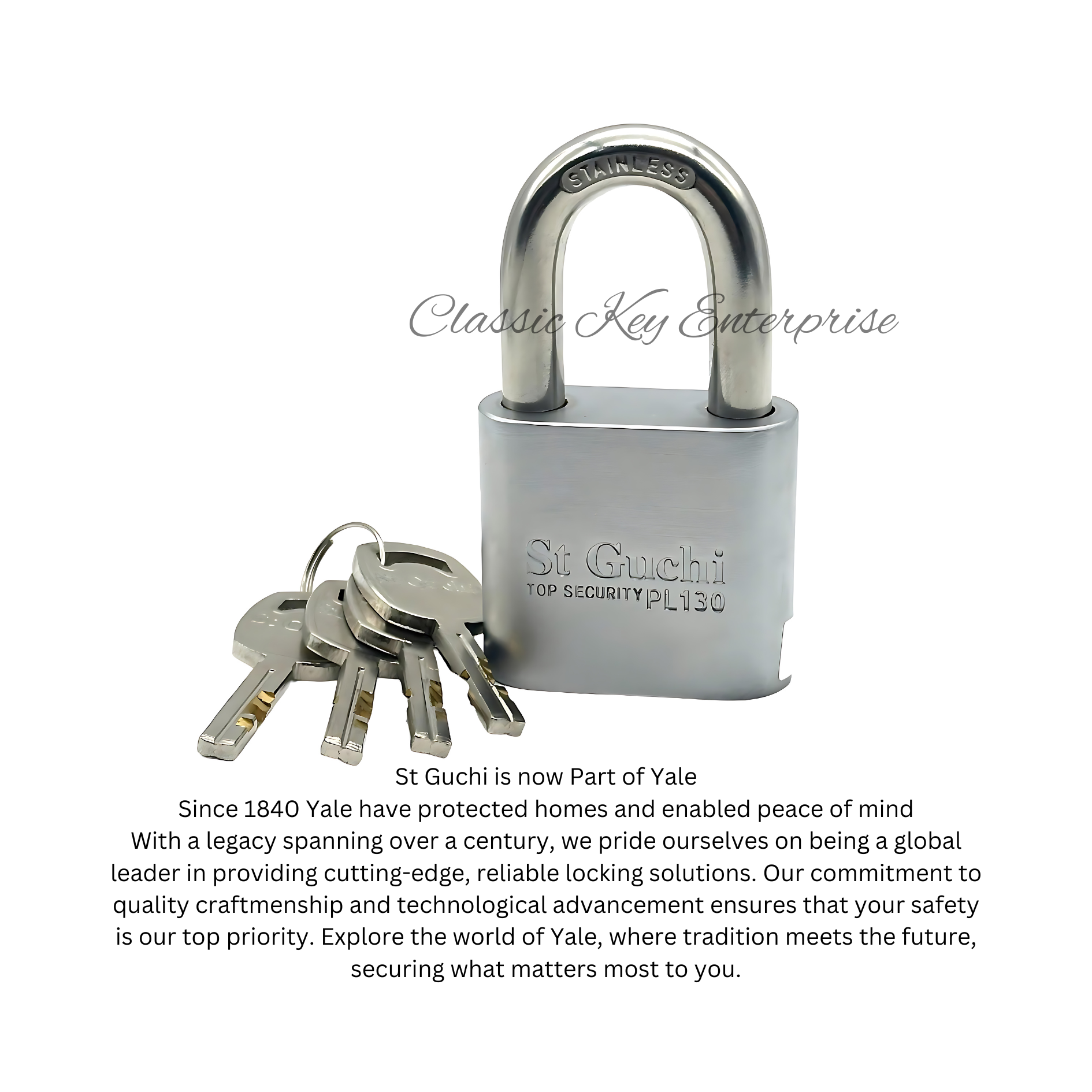 St Guchi pad lock kunci grill besi pintu SGPL-130 Stainless Steel ...