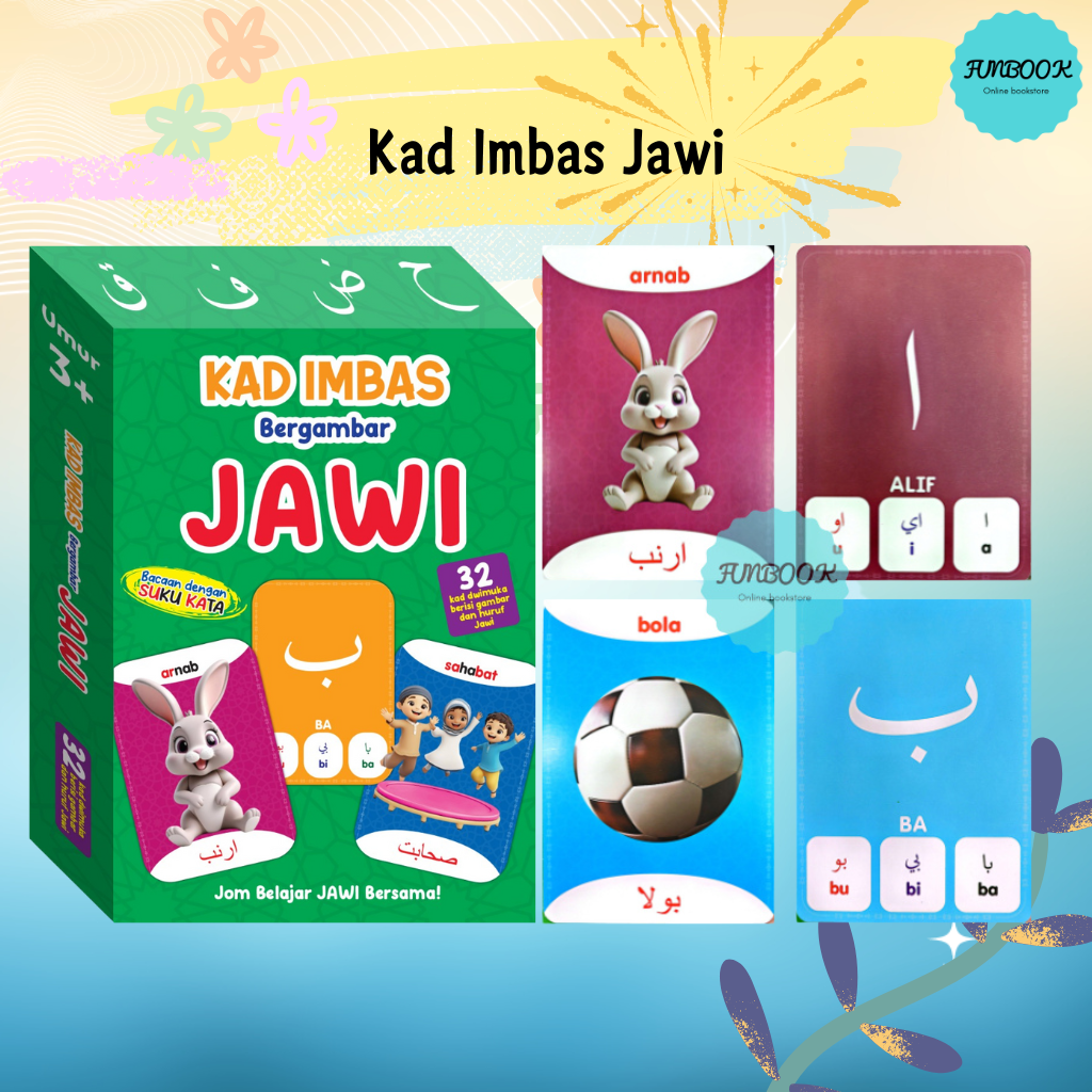 [FUNBOOK] Kad Imbas Bergambar Jawi / Little Learners Arabic Flash Cards ...