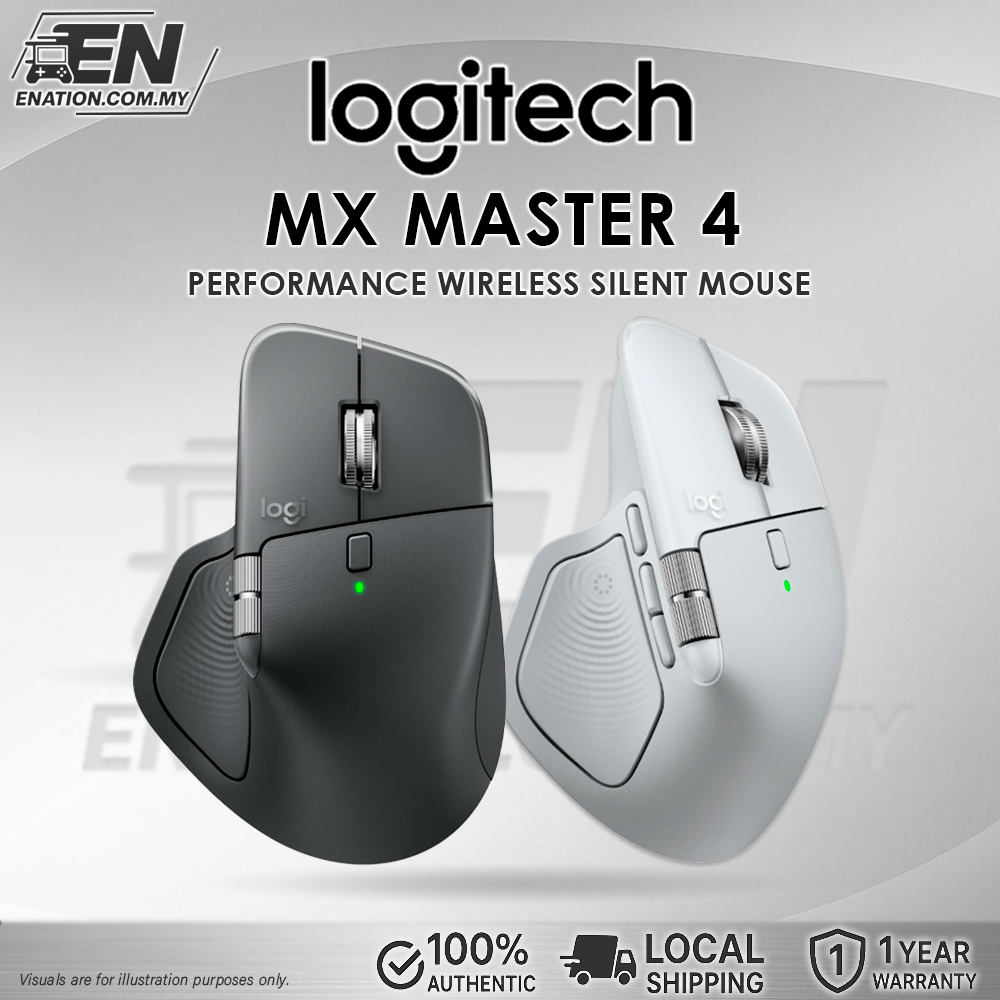 [Bundle] Logitech MX Master 4 Ergonomic Wireless Mouse + Logitech G240 ...