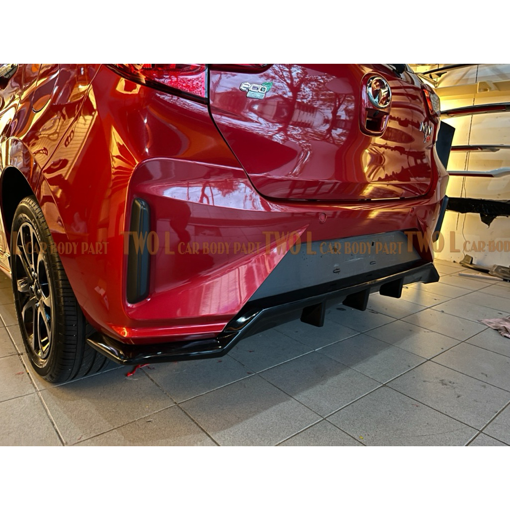 ready stock myvi mg3 FL V1 diffuser PU BODYKIT myvi mg3 2021 2022 2023 ...