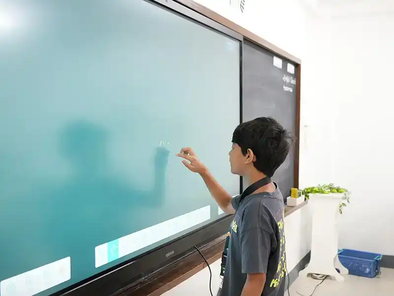 【QEOYO】 65 Inch 4K Smart Board Interactive Whiteboard Digital Touch ...