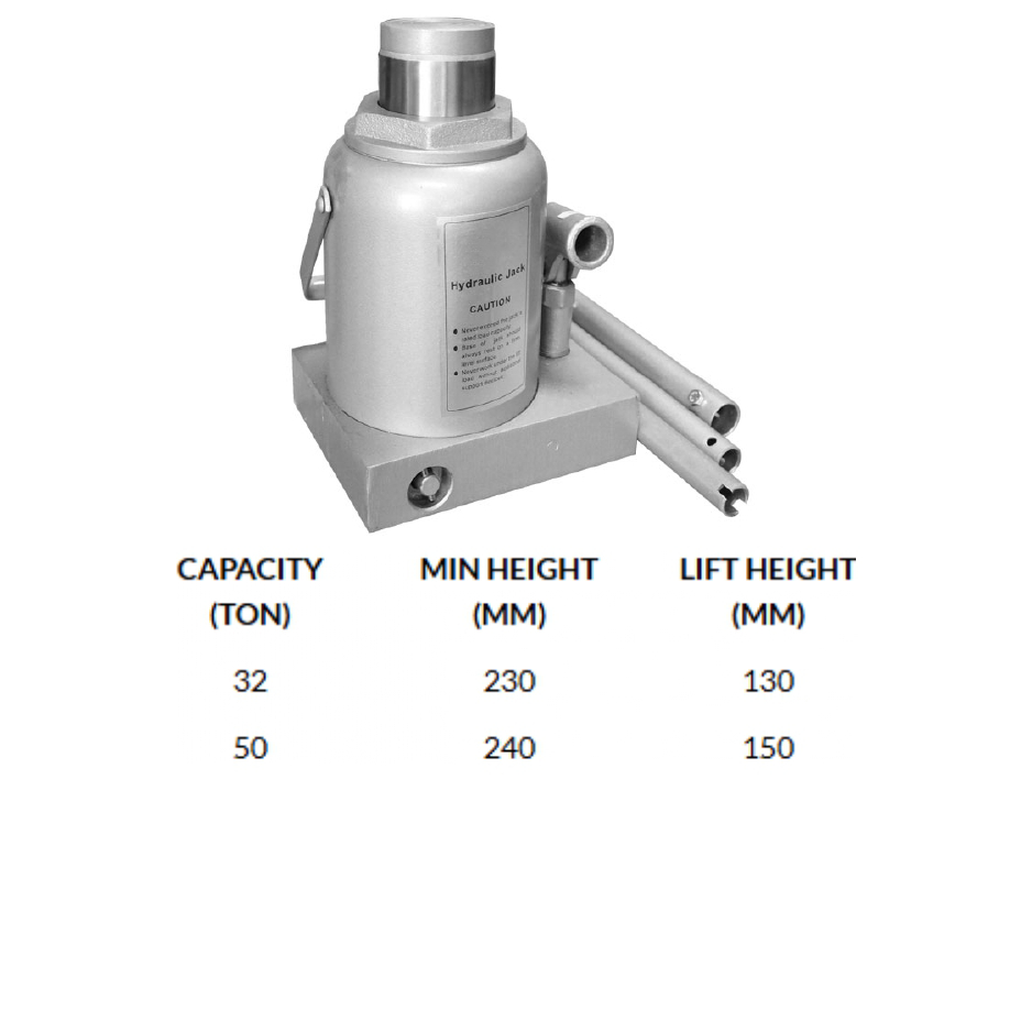 Jek Botol Hidraulik Kenderaan Tahan Lasak Heavy Duty Vehicle Hydraulic ...