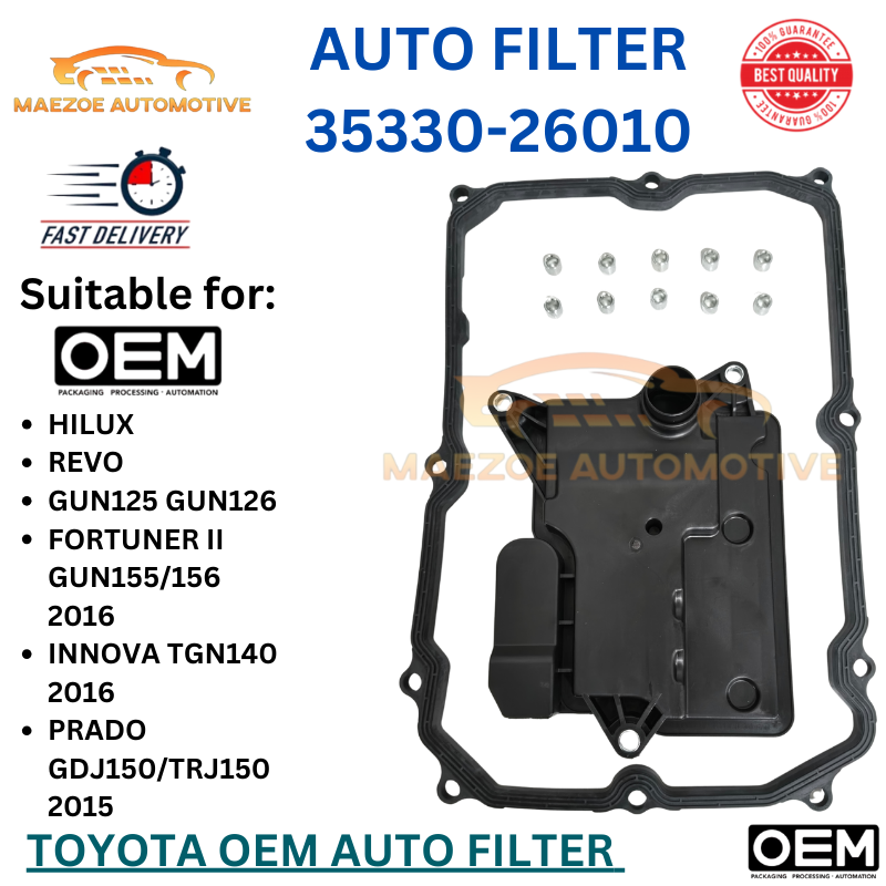 oyota Auto / AT / Automatic Transmission Filter Set for Toyota Hilux ...