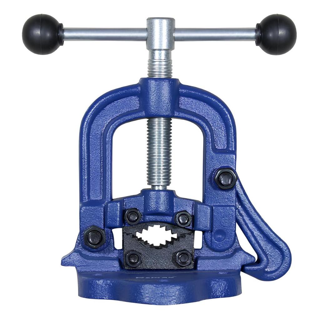 Remax Bench Pipe Vice Yoke Hinged Clamp on Type Threader Pipe Plumbing ...