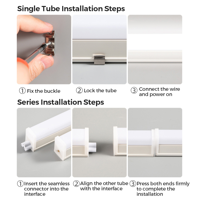 T5 Led Tube Light Super Bright Ceiling Lights Long Tube Lampu Hiasan ...