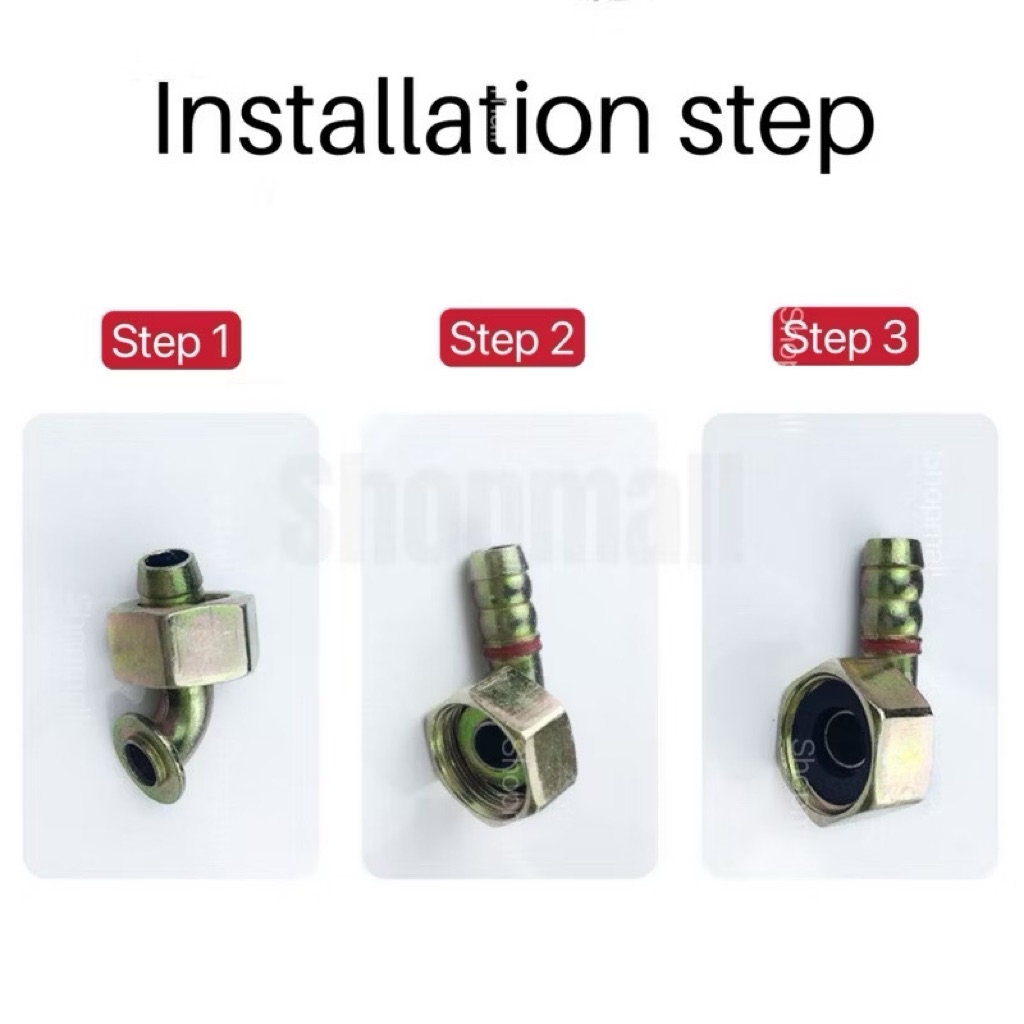 Universal Gas Cooker Stove Hob Inlet fitting Joint Hose / Penyambung ...