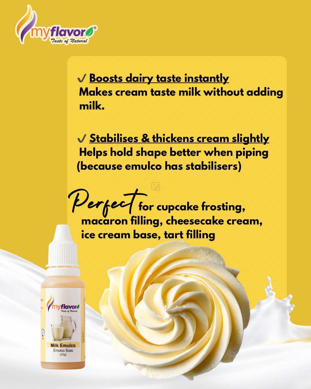MILK EMULCO - FOOD FLAVOUR | Shopee Malaysia