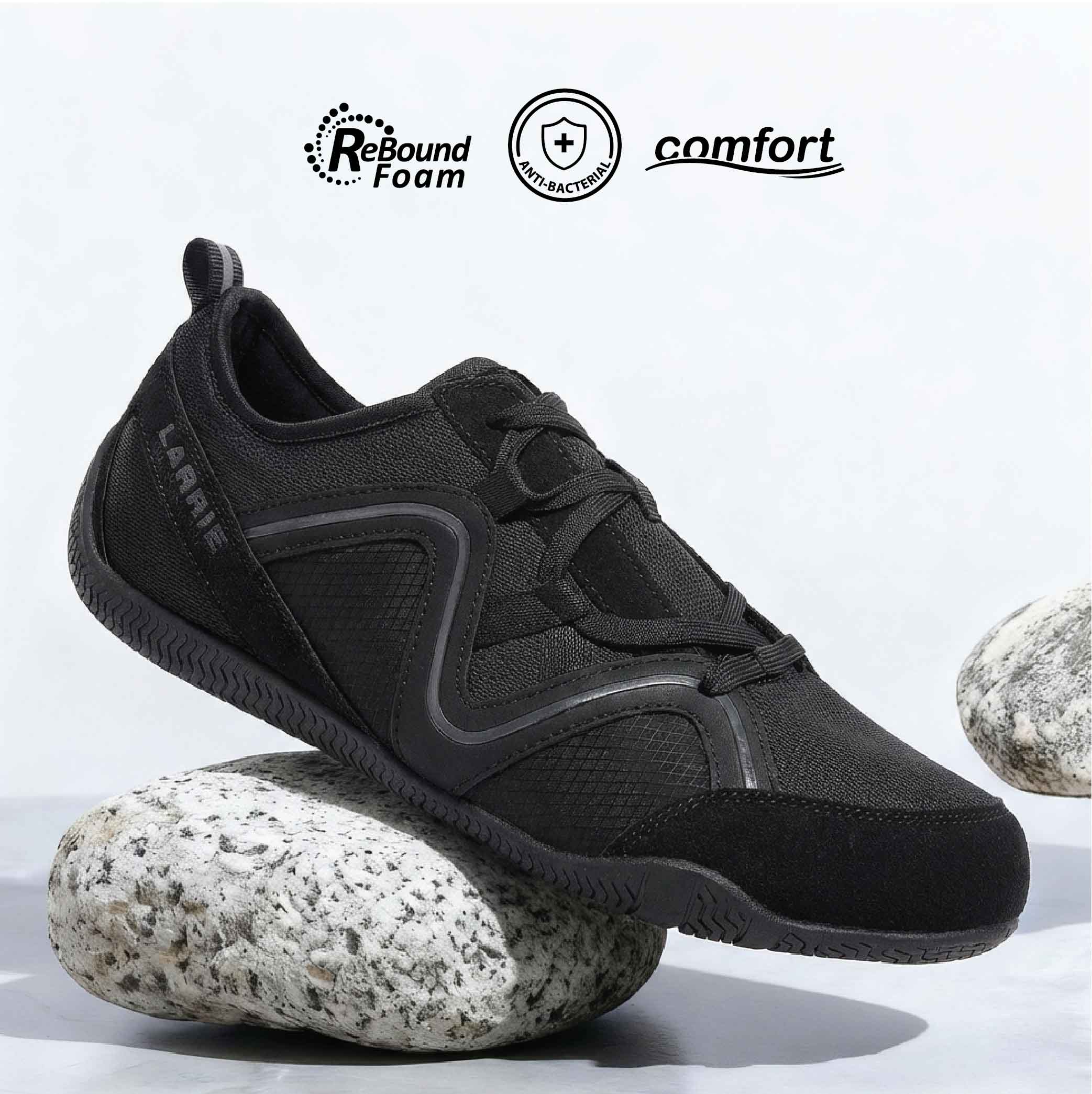 (ONLINE EXCLUSIVE) NEW LARRIE Men (Lelaki) Black Soft Move Lite ...