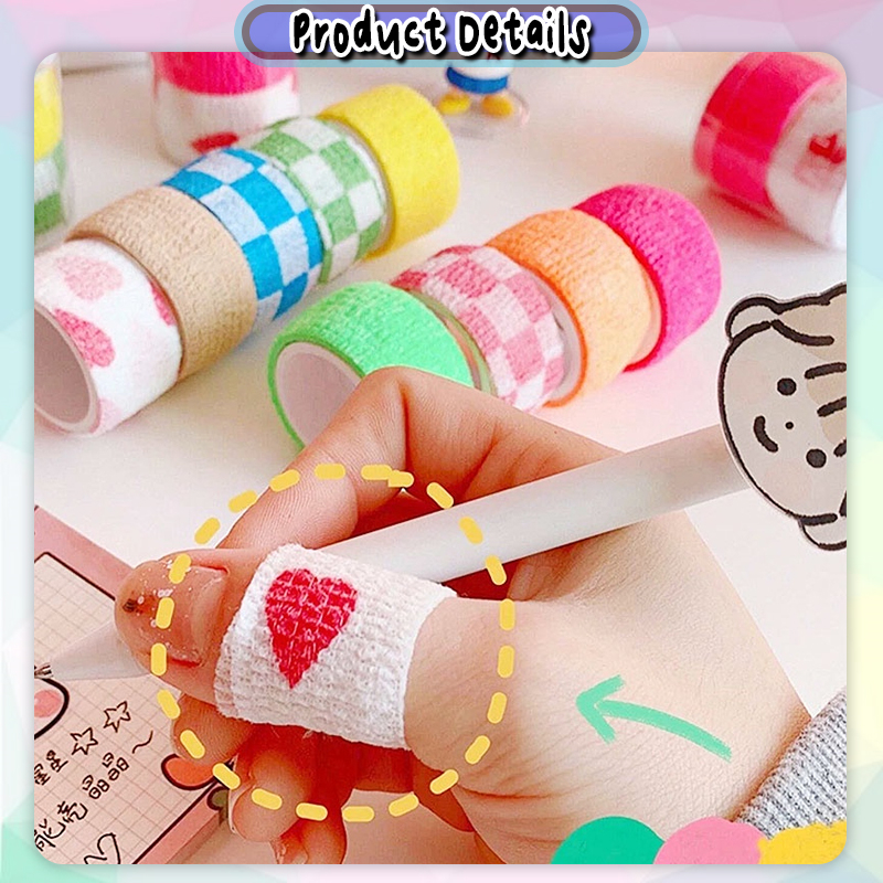 [Little B House] Elastic Self Adhesive Student Finger Bandage For ...