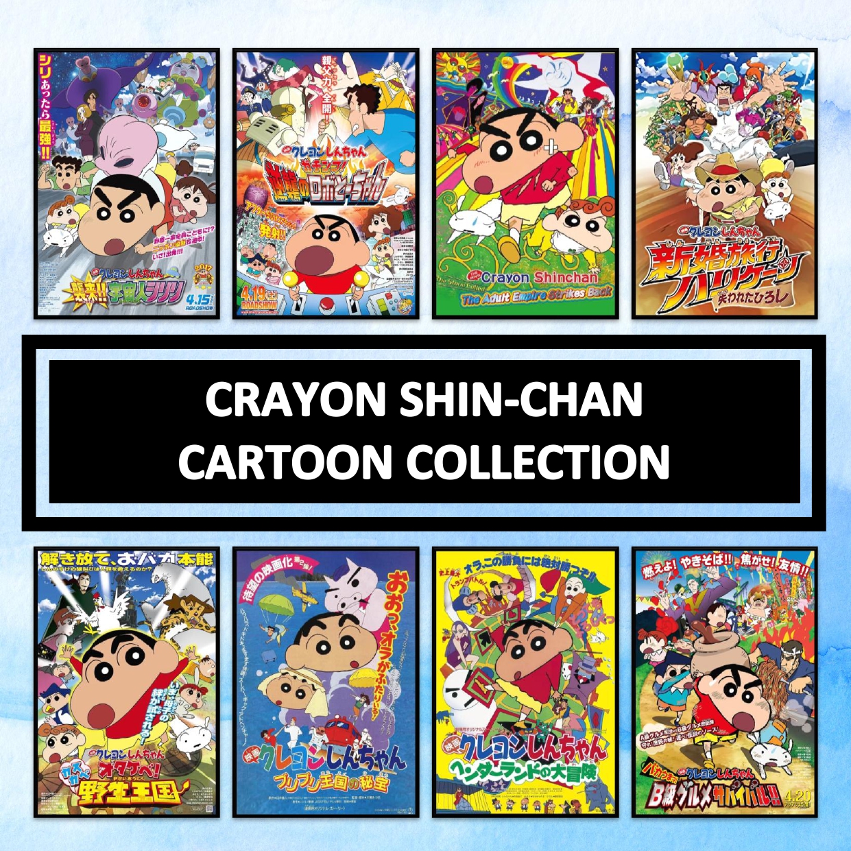 PENDRIVE CARTOON | CRAYON SHIN CHAN COLLECTION | | KOLEKSI VIDEO BUDAK ...