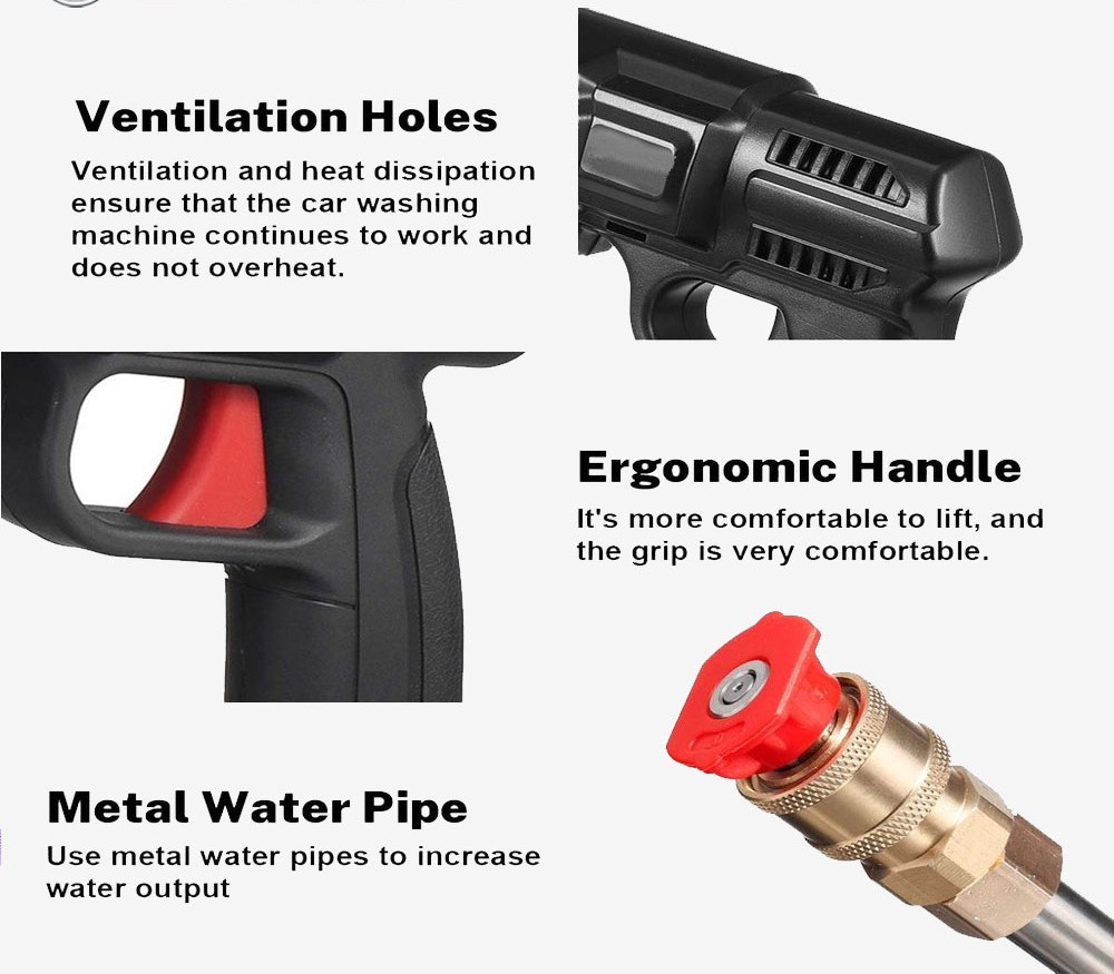 MAKITA High Pressure Water Jet Cordless Car Washer Lithium Battery ...