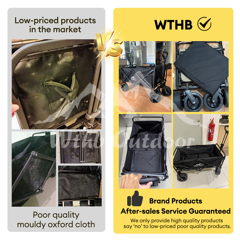 🔥WTHB🔥2.0 Version 400L Outdoor Wagon Trolley Foldable Tool truck ...