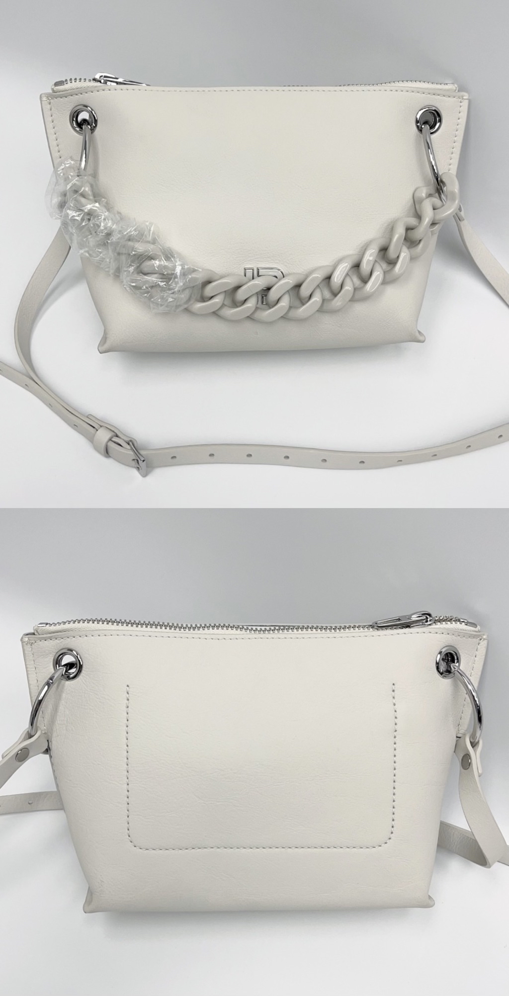 Spanish Design B/L Medium Sling Crossbody Satchel Bag - Genuine Leather ...