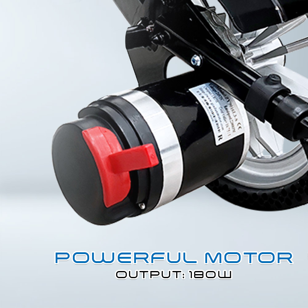 VECIN Electric Wheelchair (VC-100A) Flip-Up Armrest & Footrest Foldable ...