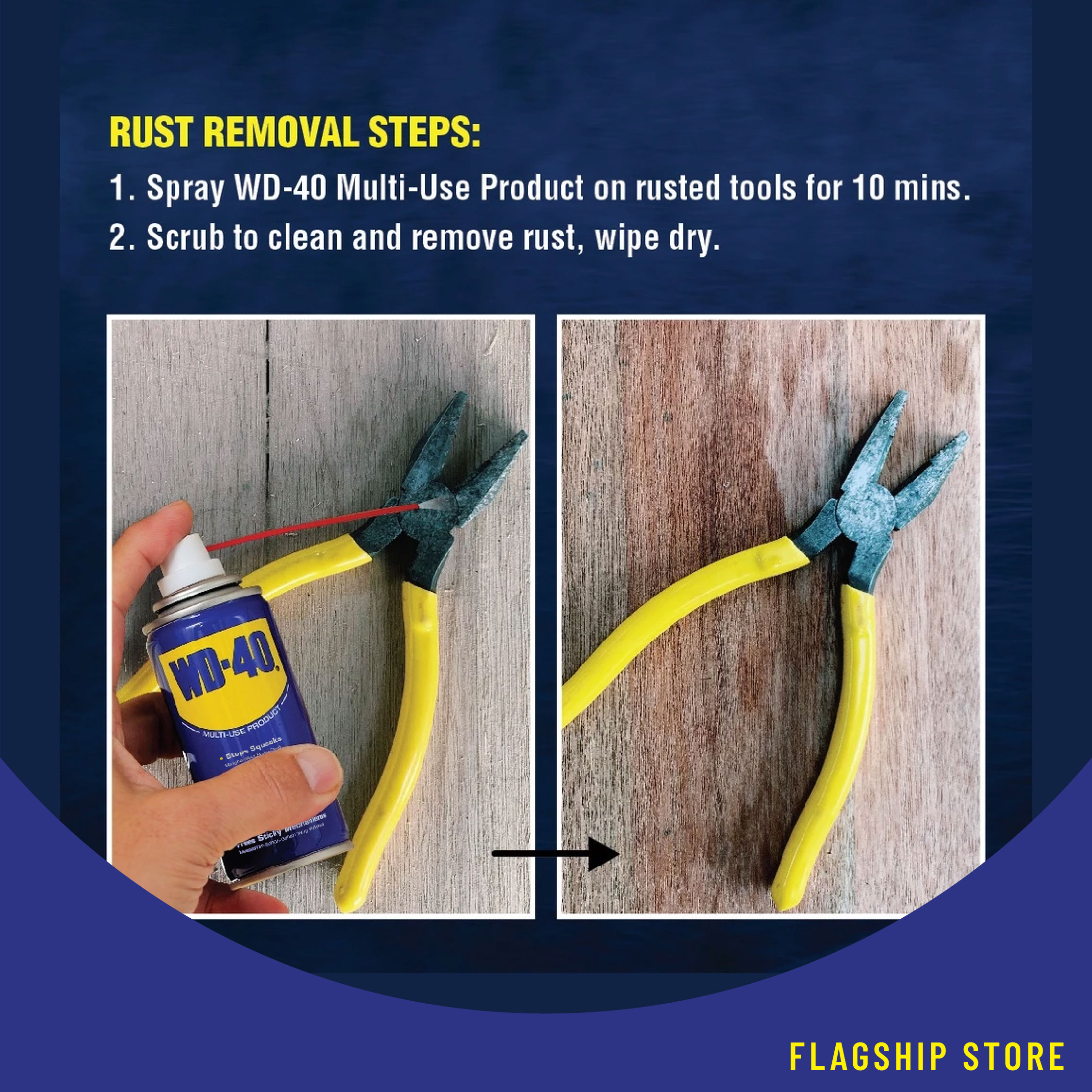 WD-40 Multi-Use Product Multi-Purpose Lubricant Twin Pack 277ml ...
