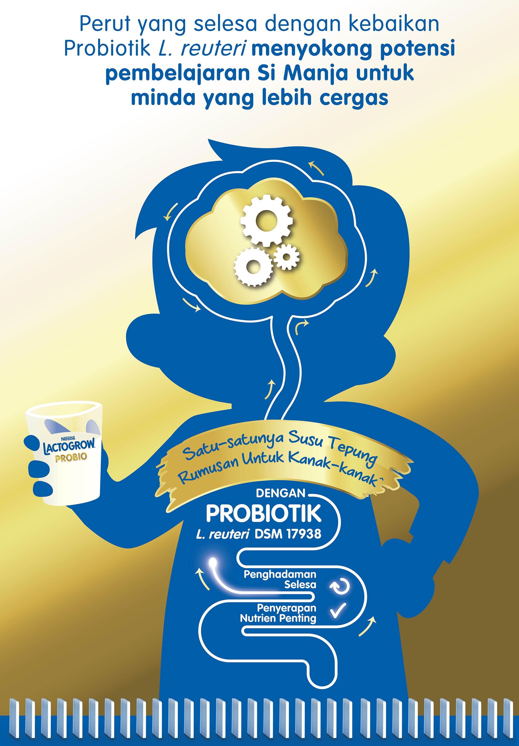 NESTLE LACTOGROW PROBIO 3 (1-3 years old ) 1.2kg | Shopee Malaysia