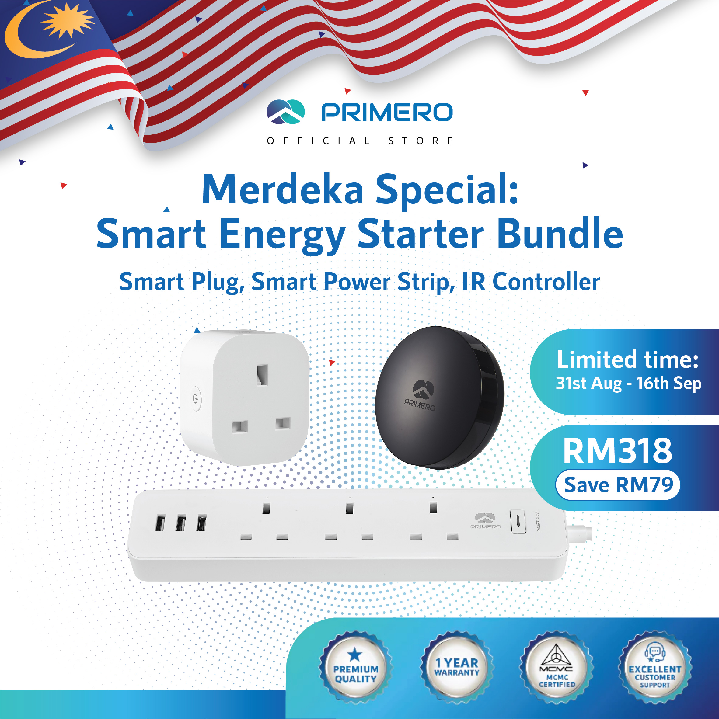 PRIMERO Smart Energy Starter Bundle | Shopee Malaysia