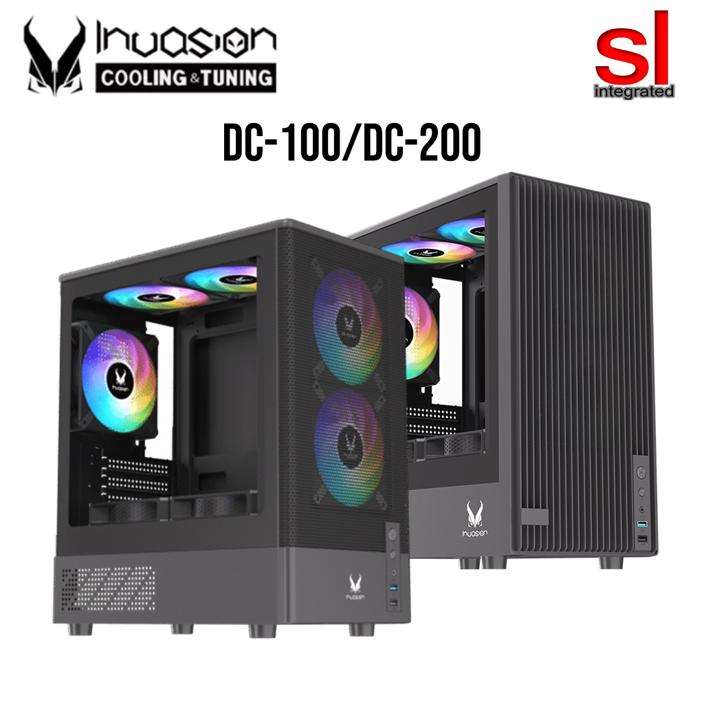 Invasion DC-100/DC-200/DC-300 M-ATX Casing (With Aurora Fan） | Shopee ...