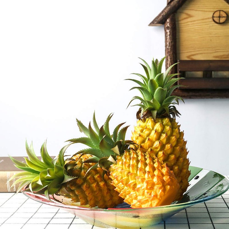 Artificial Pineapple Decor Fake Pineapple Display For Wedding Gifts ...