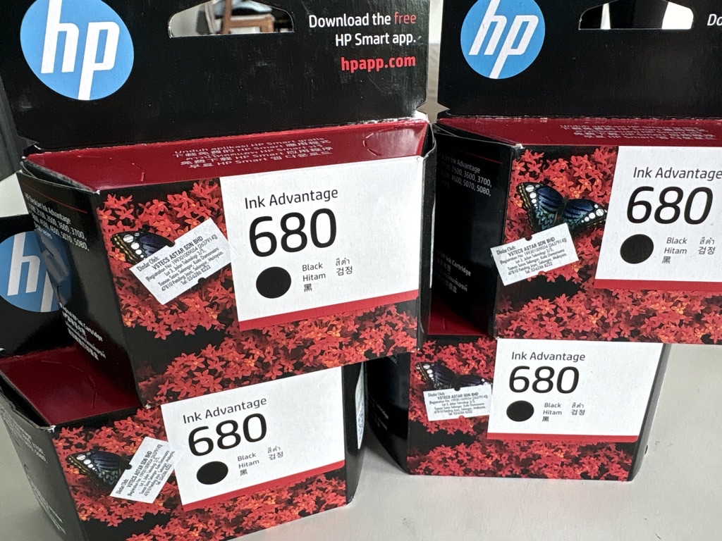 HP DeskJet Ink Advantage 680 - Black | Shopee Malaysia